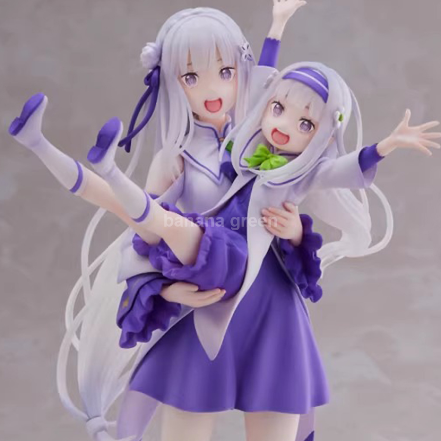 S-FIRE RE:제로 에밀리아 유소녀 에밀리아 피규어 – 바나나그린