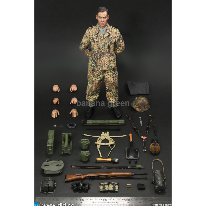 디드 DID D80171 독일 12기갑사단 G43 소총수 밀리터리 1/6 피규어 – 바나나그린